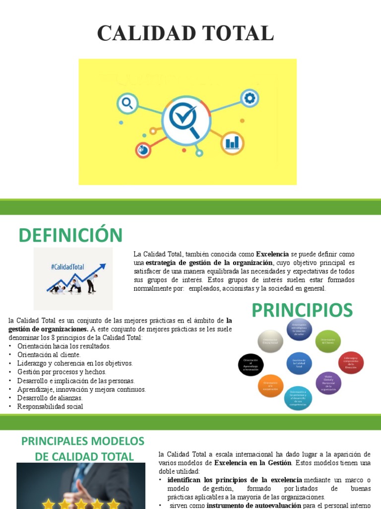 Calidad Total | PDF | Calidad (comercial) | Liderazgo