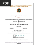 Industrial Training Report of Internshala | PDF | Python (Programming ...