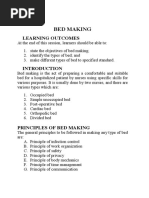 Prepare Bed For Occupancy | PDF | Bedding | Bed