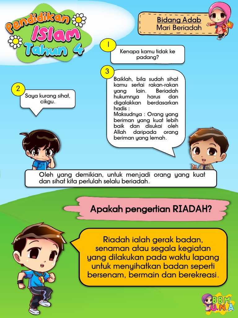 Adab Beriadah Tahun 4 | PDF