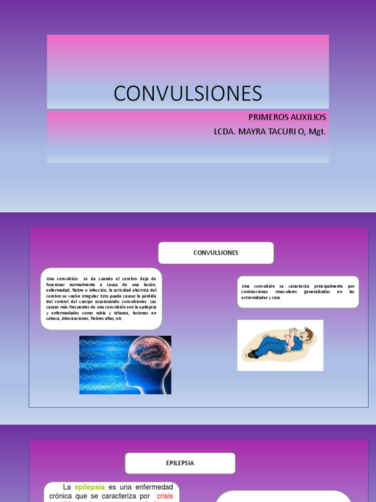 CONVULSIONES | PDF | Epilepsia | Rtt