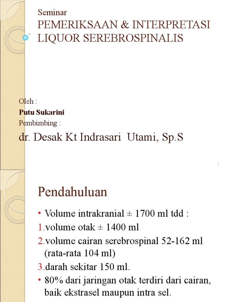 Diagnosis LCS dalam Pemeriksaan Neurologis | PDF