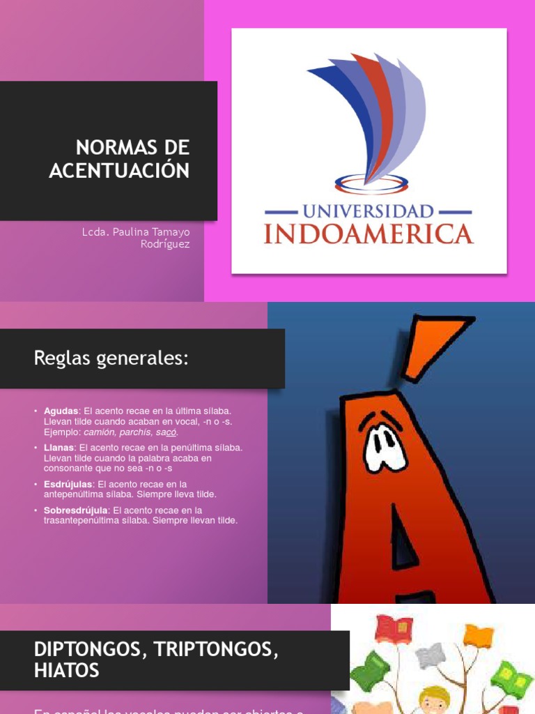 Normas de Acentuación en Español | PDF | Semántica | Lingüística