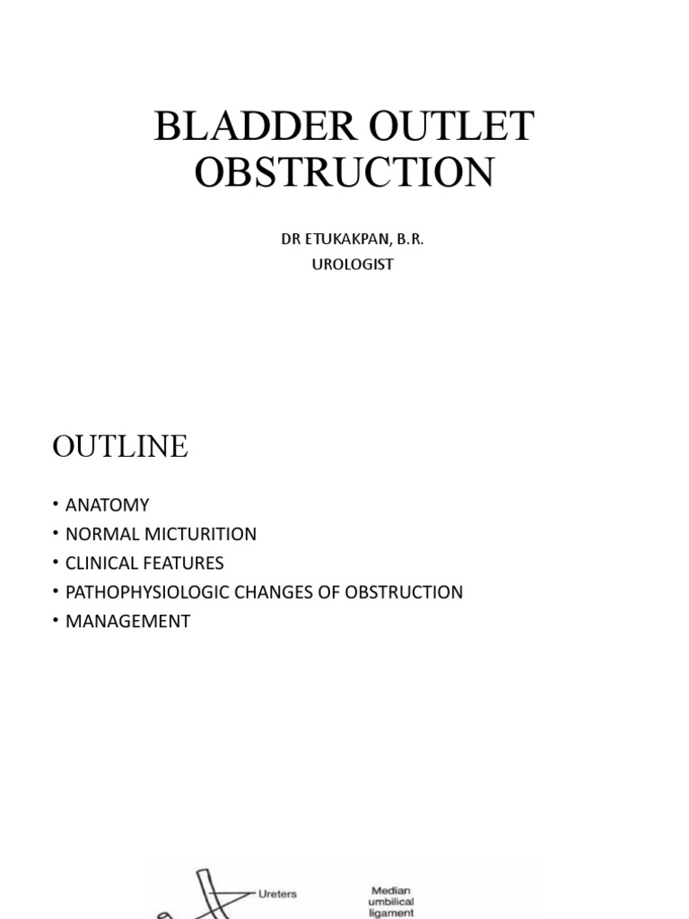 Bladder Outlet Obstruction | PDF
