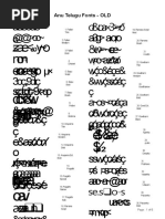 Anu Script Manager 70 Apple Telugu Keyboard Layout - Apple Poster | PDF