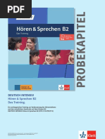 Prüfungstraining Goethe-Zertifikat B2 PDF | PDF