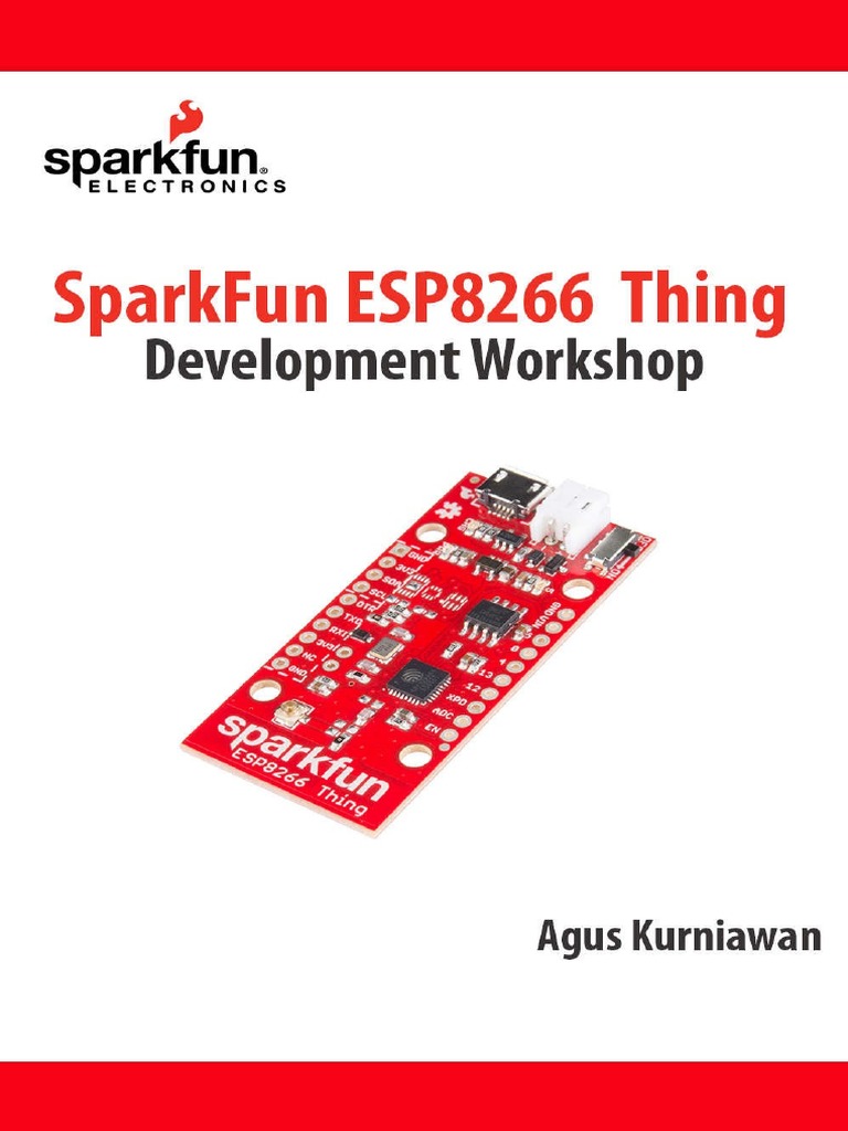 SparkFun ESP8266 Thing Development Workshop | PDF | Arduino | Computer ...