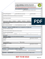 WASA Employment Application Form | PDF | Marriage | Government