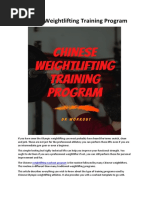 Juggernaut Weightlifting Program | PDF | Athletic Sports | Sports