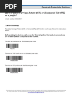 How To Add CR and TAB Suffix | PDF | Barcode | Image Scanner