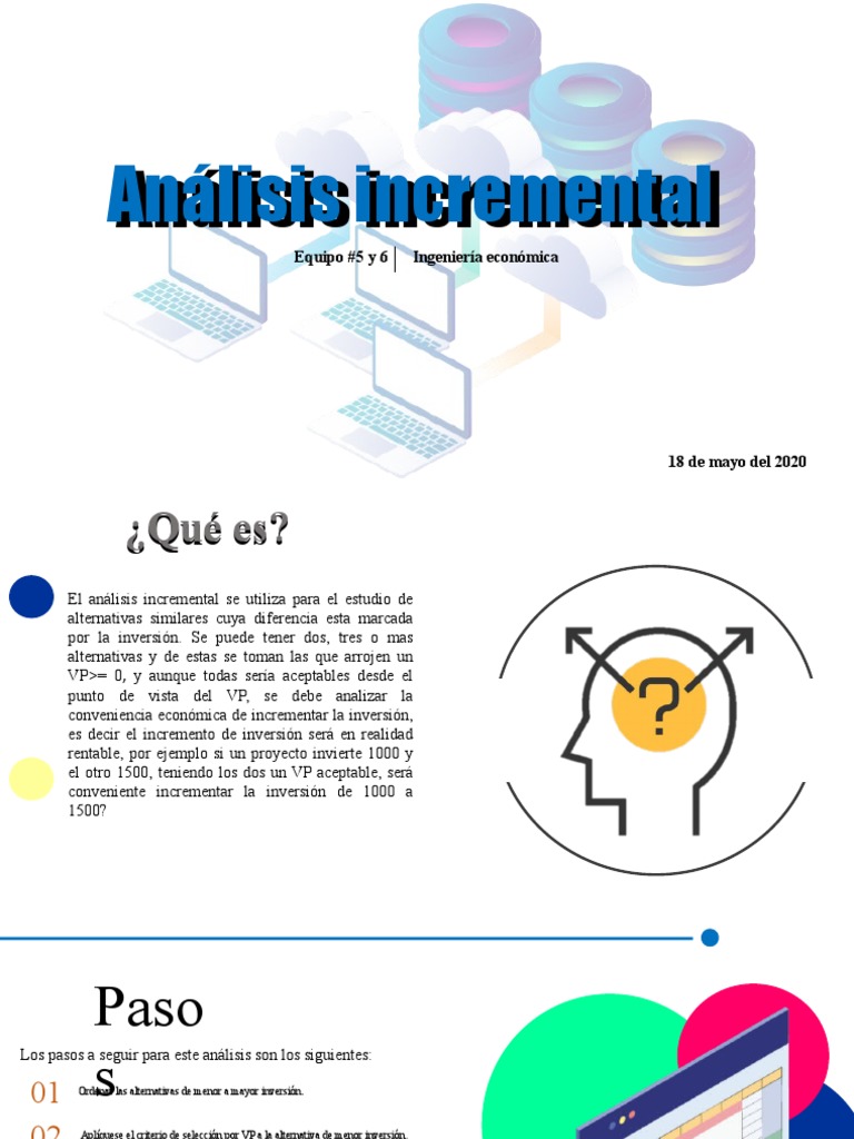 Analisis Incremental 2.0 | PDF | Tasa interna de retorno | Inversiones