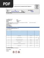 Ficha de Seguridad del Benceno | PDF | Ciencias fisicas | Química
