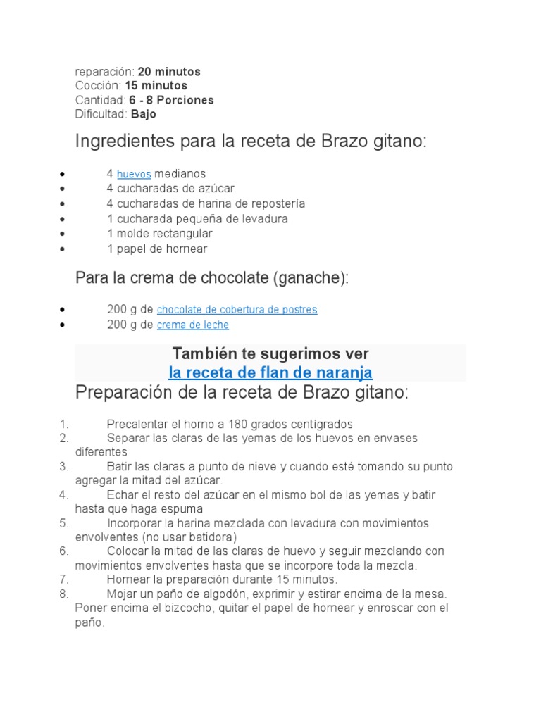 Brazo Gitano | PDF