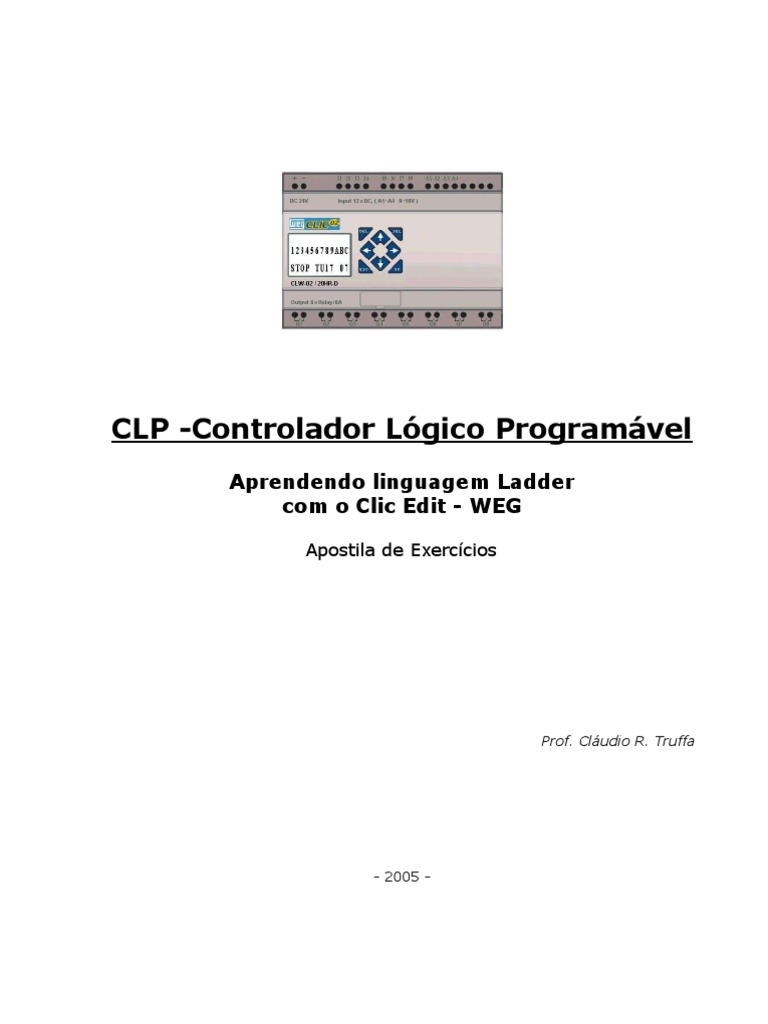 Clp Linguagem Ladder Pdf Controlador Lógico Programável Rede