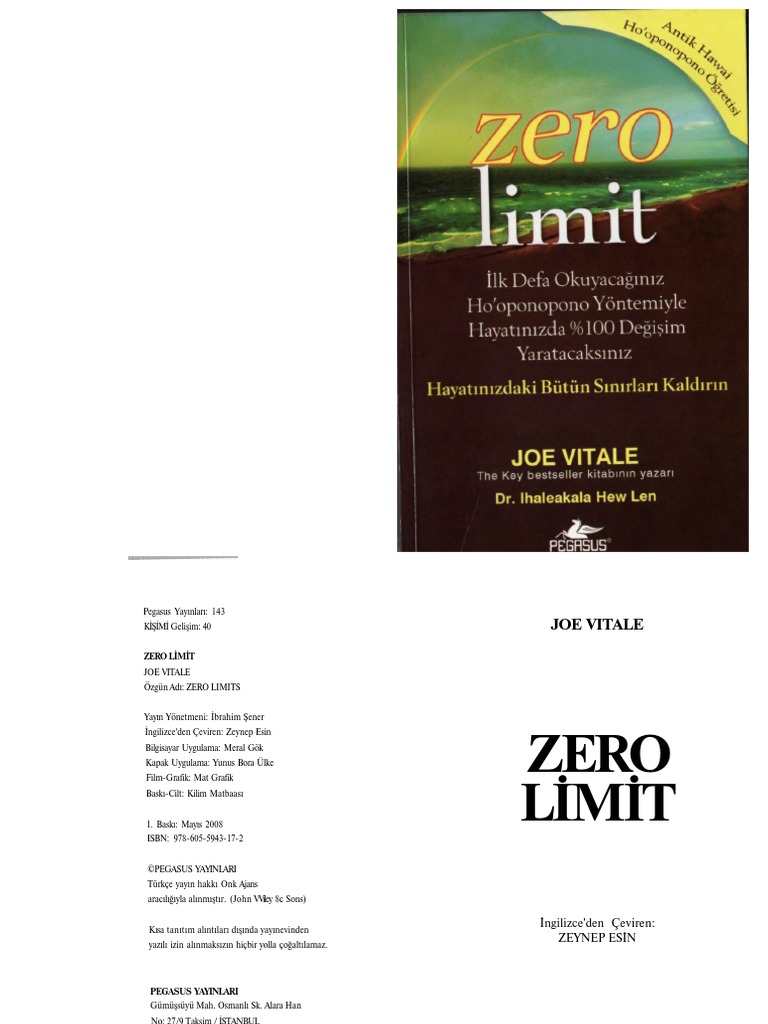 Zero Limit - Joe Vitale | PDF