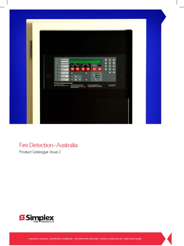 Simplex Fire Complete Colour Catalogue | PDF | Smoke | Power Supply