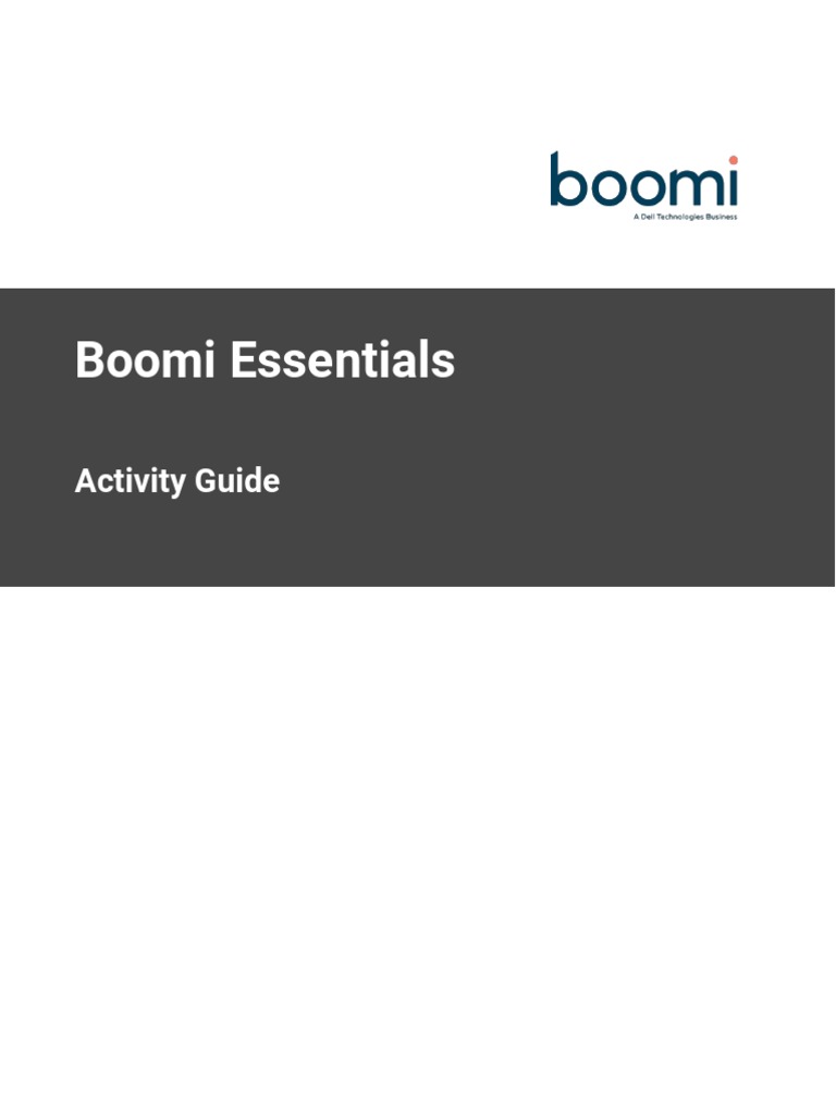 Boomi Essentials-Activities-Feb2021 | PDF | File Transfer Protocol ...