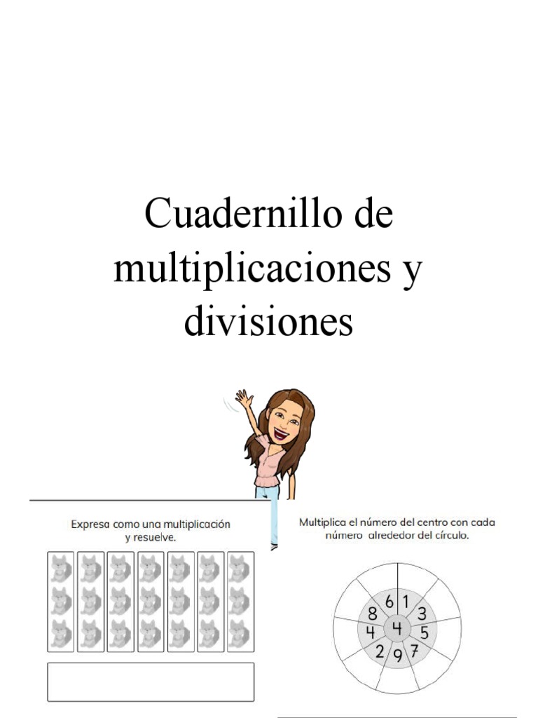 Cuadernillo de Multiplicaciones y Divisiones | PDF