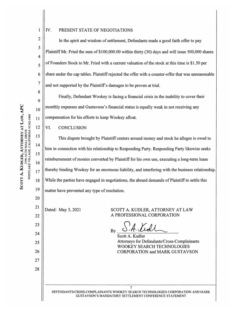 MSC Brief - Wookey Pg7 | PDF