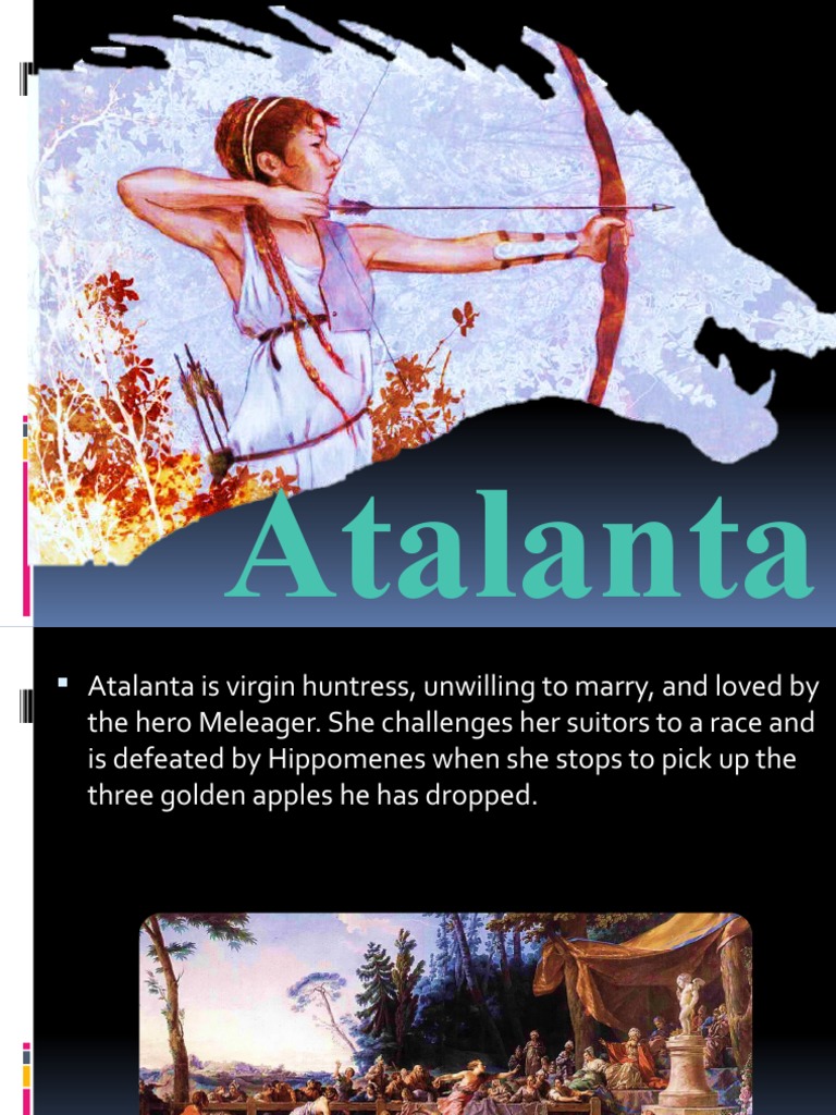 Atalanta | PDF | Thessalian Mythology | Ancient Greek Religion