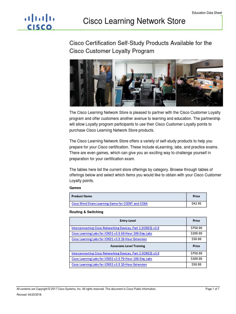 Cisco Learning Network Store: Cisco Certification Self-Study Products ...