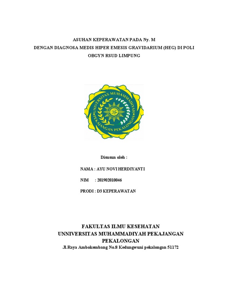 Askep Heg Ayu Novi Herdiyanti Fix | PDF