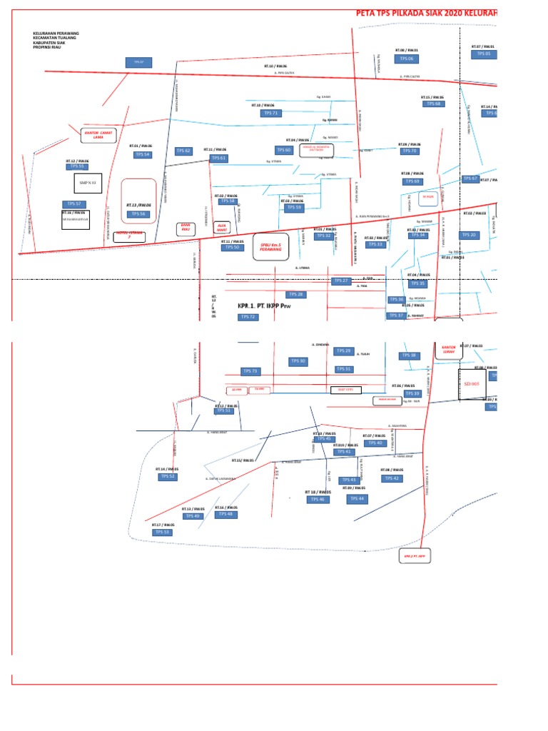 Peta TPS 2020 | PDF