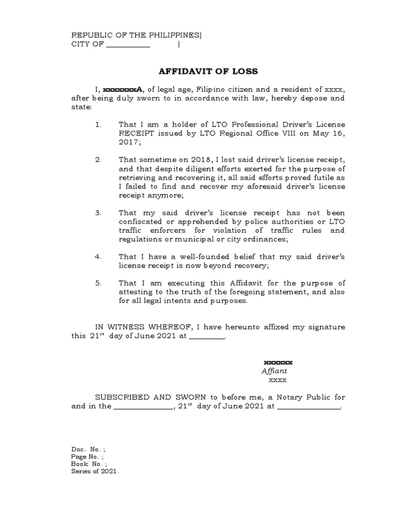 Aol Lto Receipt | PDF
