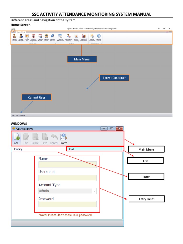 Biometric Based Attendance Monitoring System Using Digital Persona Thesis PDF | PDF | Menu ...