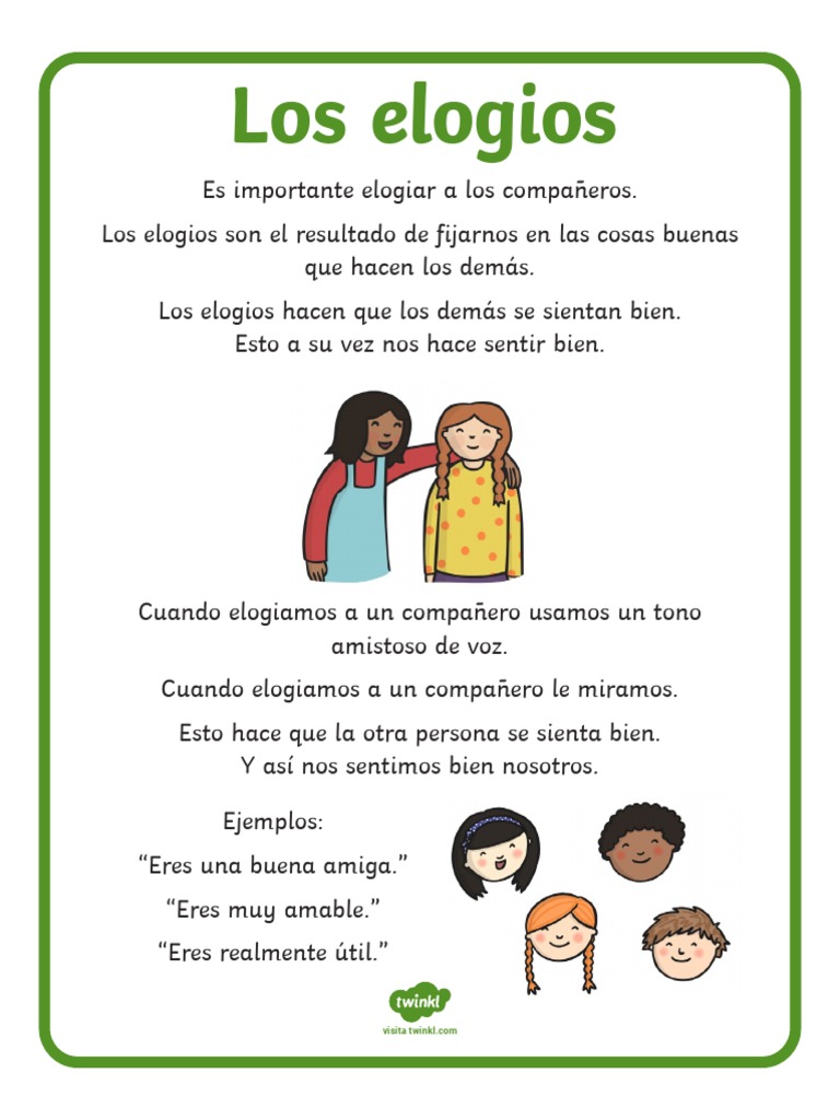 Los Elogios | PDF | Crecimiento personal y profesional | Relaciones ...