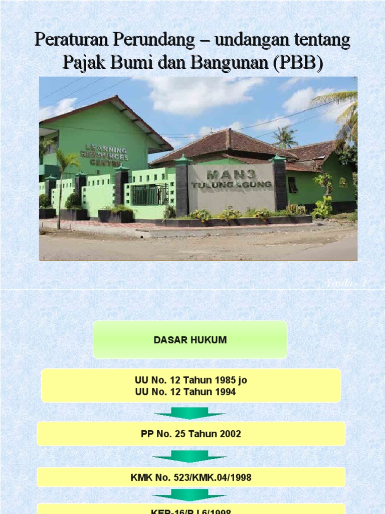 Panduan Pajak Bumi dan Bangunan PBB | PDF