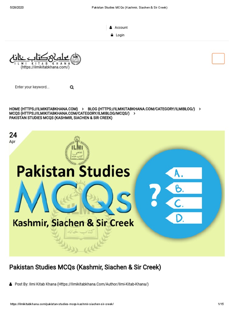Concise Insights into Key Disputes Regarding Kashmir, Siachen Glacier ...