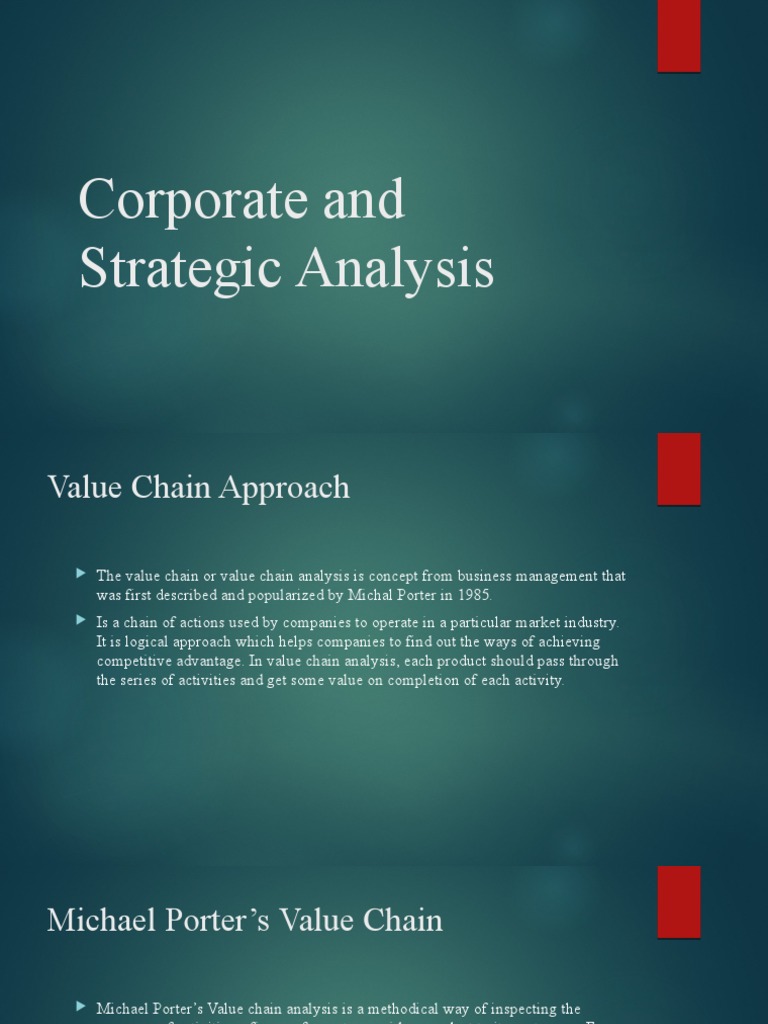 Value Chain Approach | PDF | Value Chain | Logistics