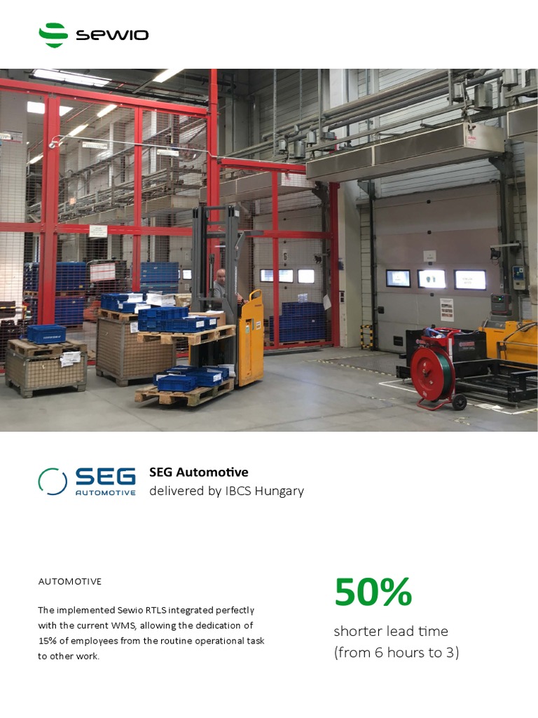 SEG Automotive's RTLS Efficiency Boost | PDF
