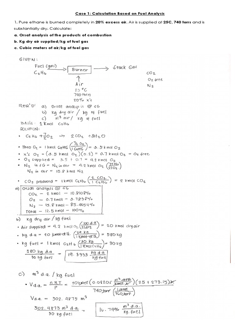 CHECALC Sample Problems | PDF