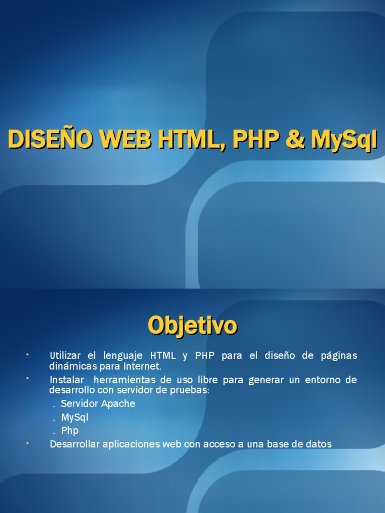 Introduccion HTML | PDF | Php | HTML
