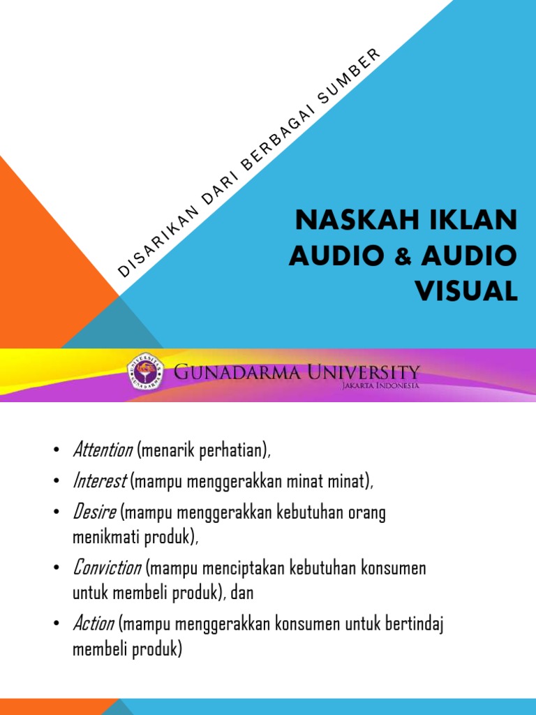 Naskah Iklan Audio - Audio Visual | PDF