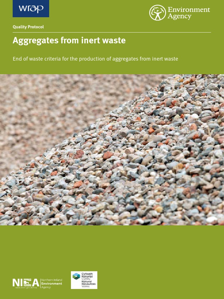End of Waste Criteria For The Production of Aggregates From Inert Waste ...
