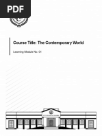 The Contemporary World | PDF