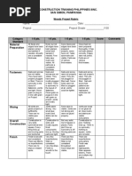 Welding Rubric | PDF | Welding | Construction