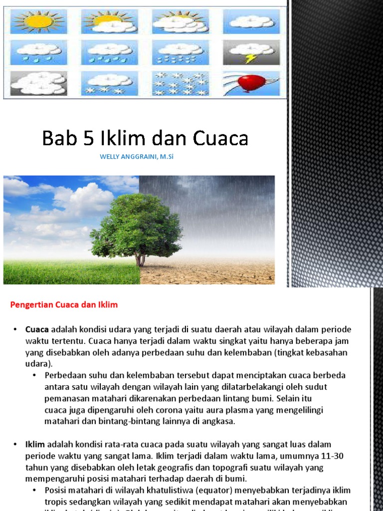 Bab 5 Iklim Dan Cuaca | PDF