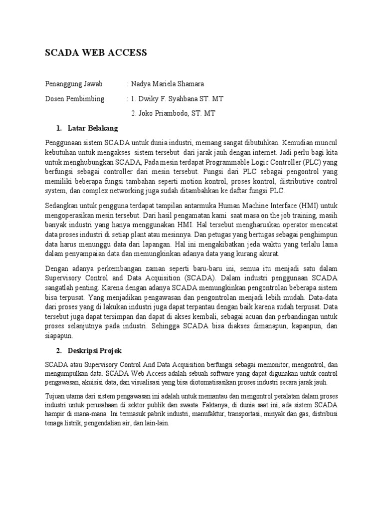 Scada Web Access | PDF