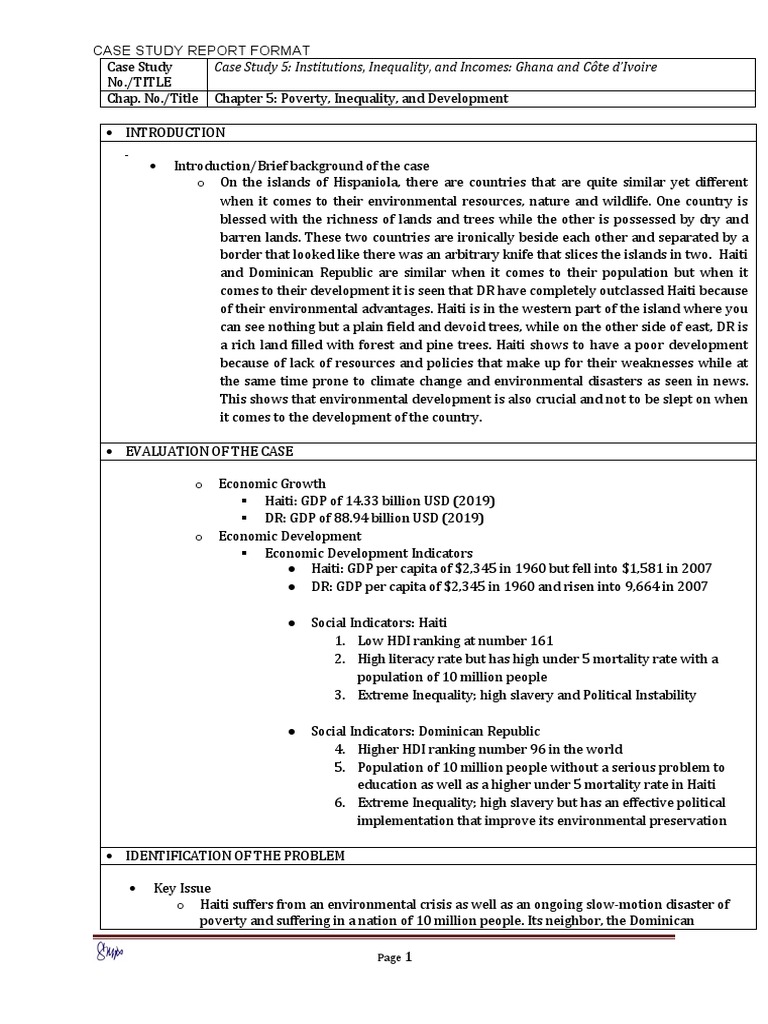 Haiti's Development Challenges and Indicators | PDF | Haiti | Economic ...