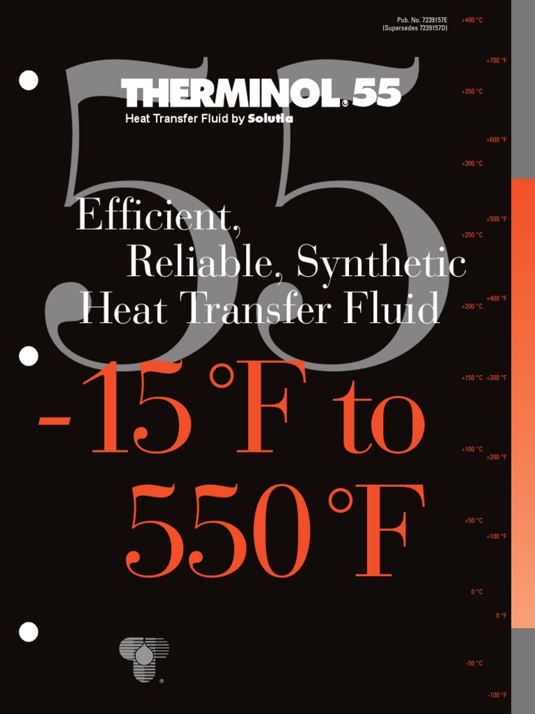 Therminol-55 Physical Properties-Merged | PDF | Viscosity | Heat Transfer