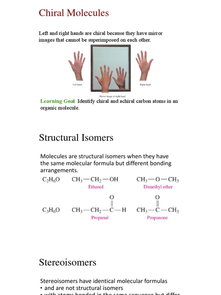 Chiralmolecules 180512013418 | PDF | Chirality (Chemistry) | Isomer