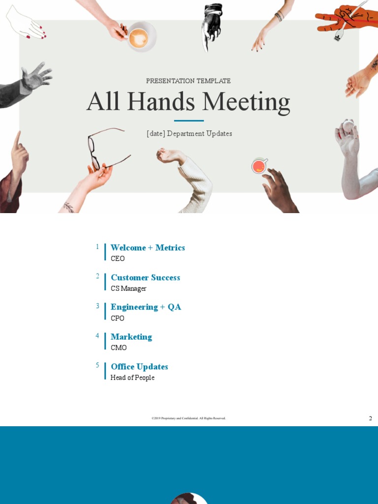 All Hands Meeting Template | PDF | Mass Media | Business