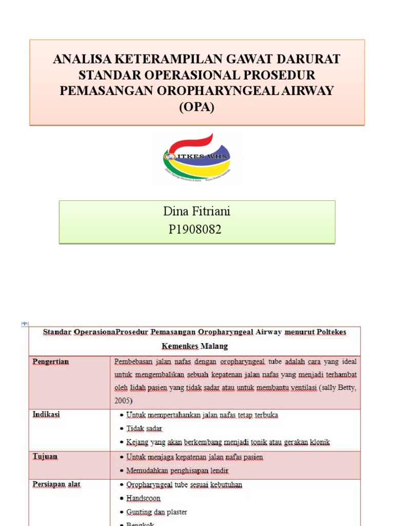 Pemasangan OPA | PDF