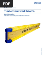 Loading Platform DOKA | PDF | Scaffolding | Safety