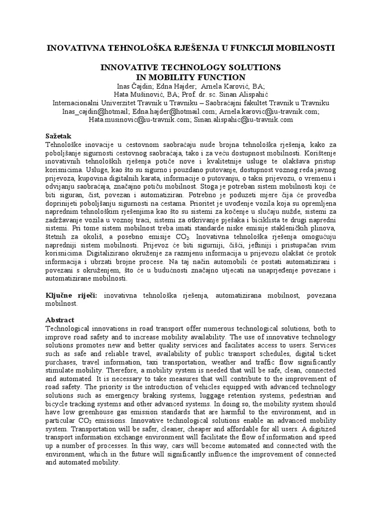 Hajder Cajdin HM Sa Vlasic Clanak 07062019 KK | PDF