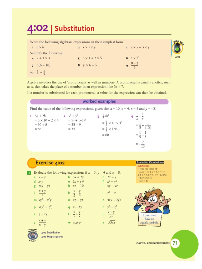 Algebra, Expressions and Functions | PDF | Mathematical Objects | Numbers